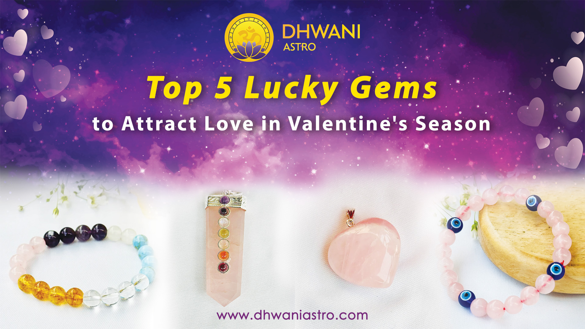 Top 5 Lucky Gems to Attract Love in Valentine's Season