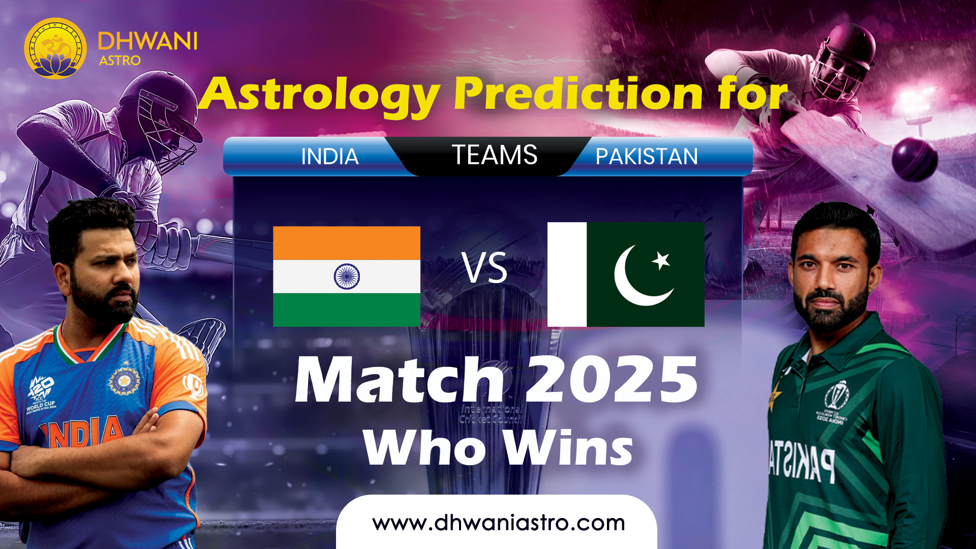 Astrology Prediction for Ind vs Pak ICC Match 2025 - Who Wins
