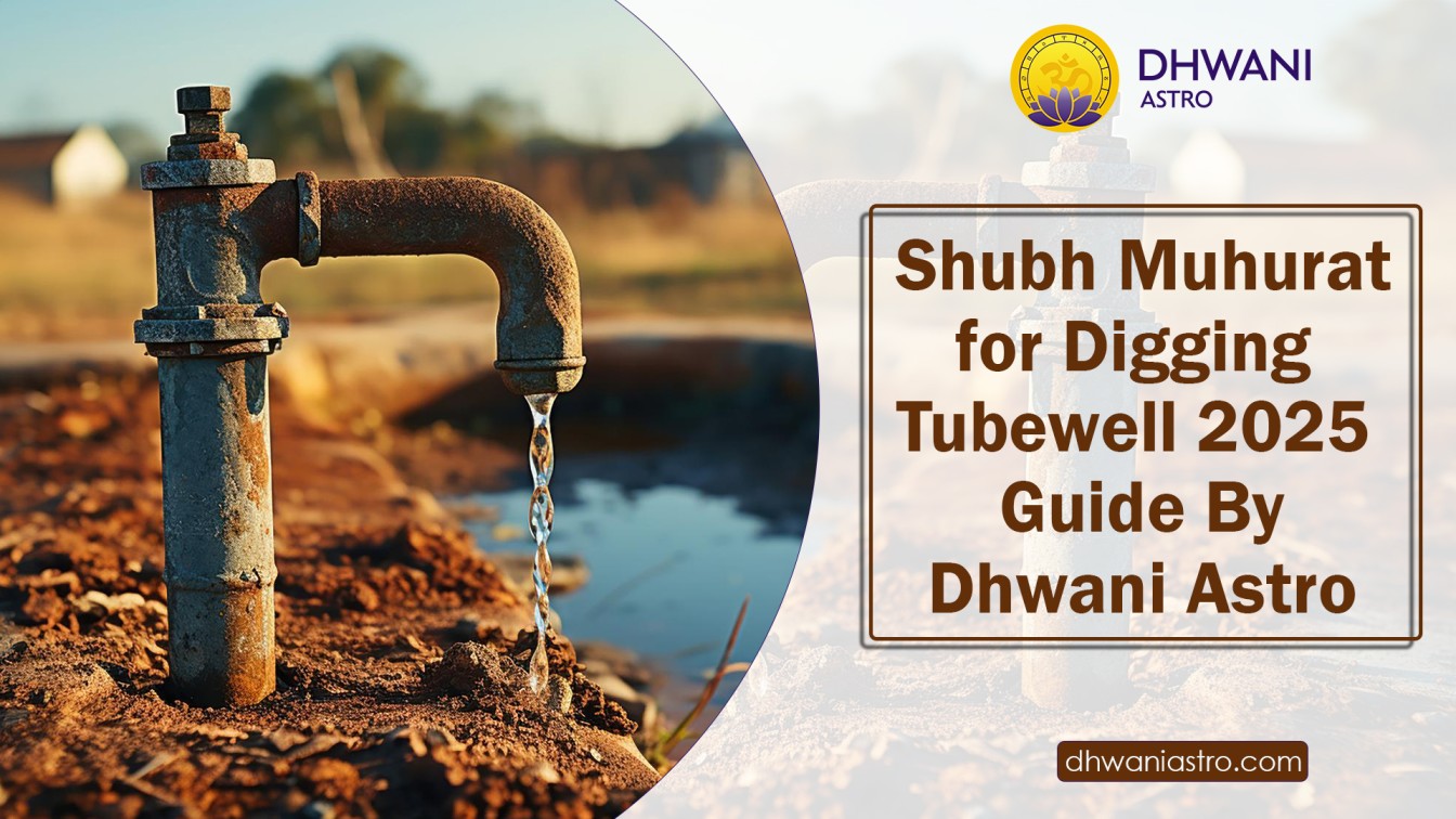 Shubh Muhurat for Digging Tubewell 2025 Guide by Dhwani Astro