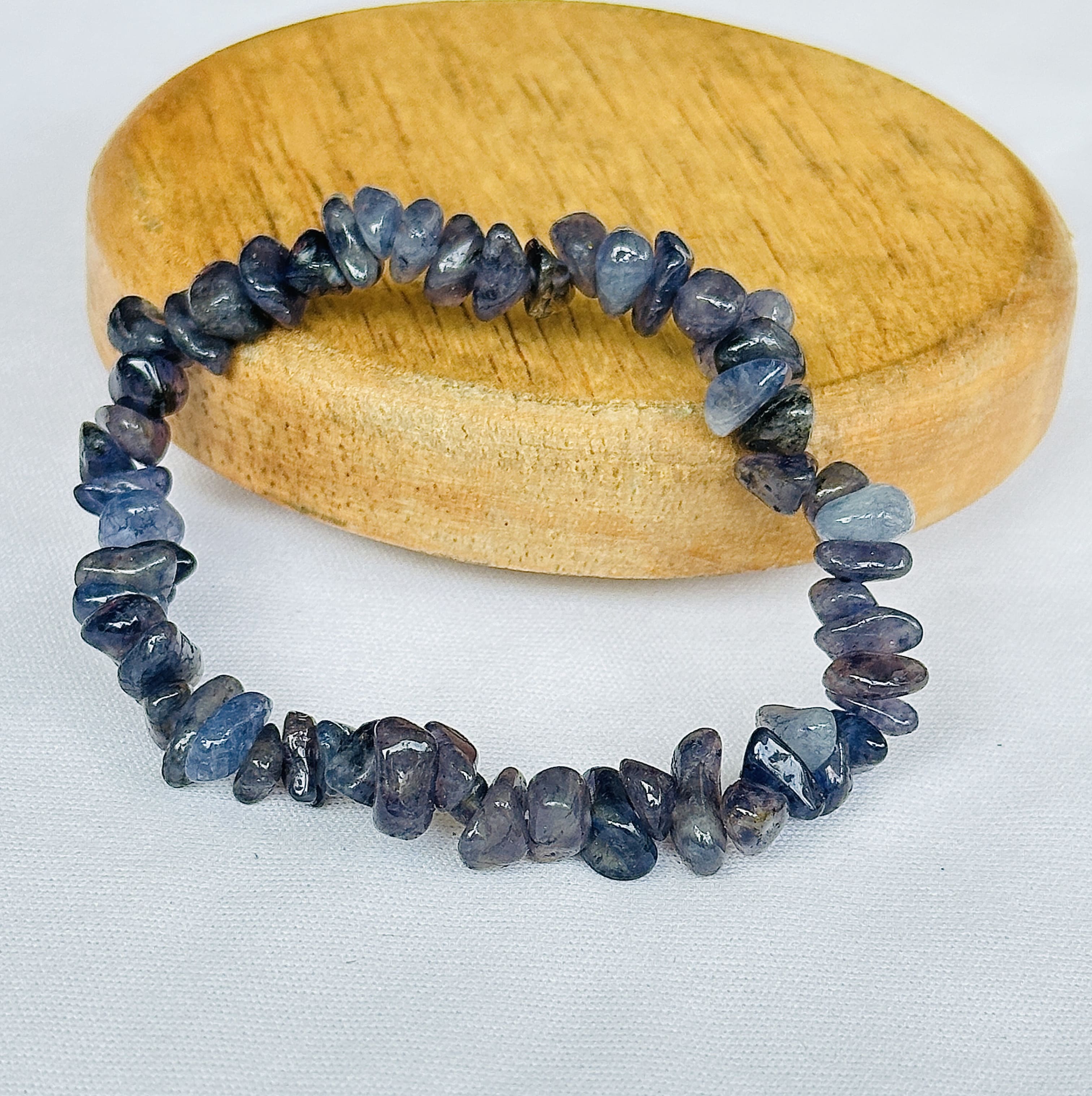 Lolite Raw Bracelet