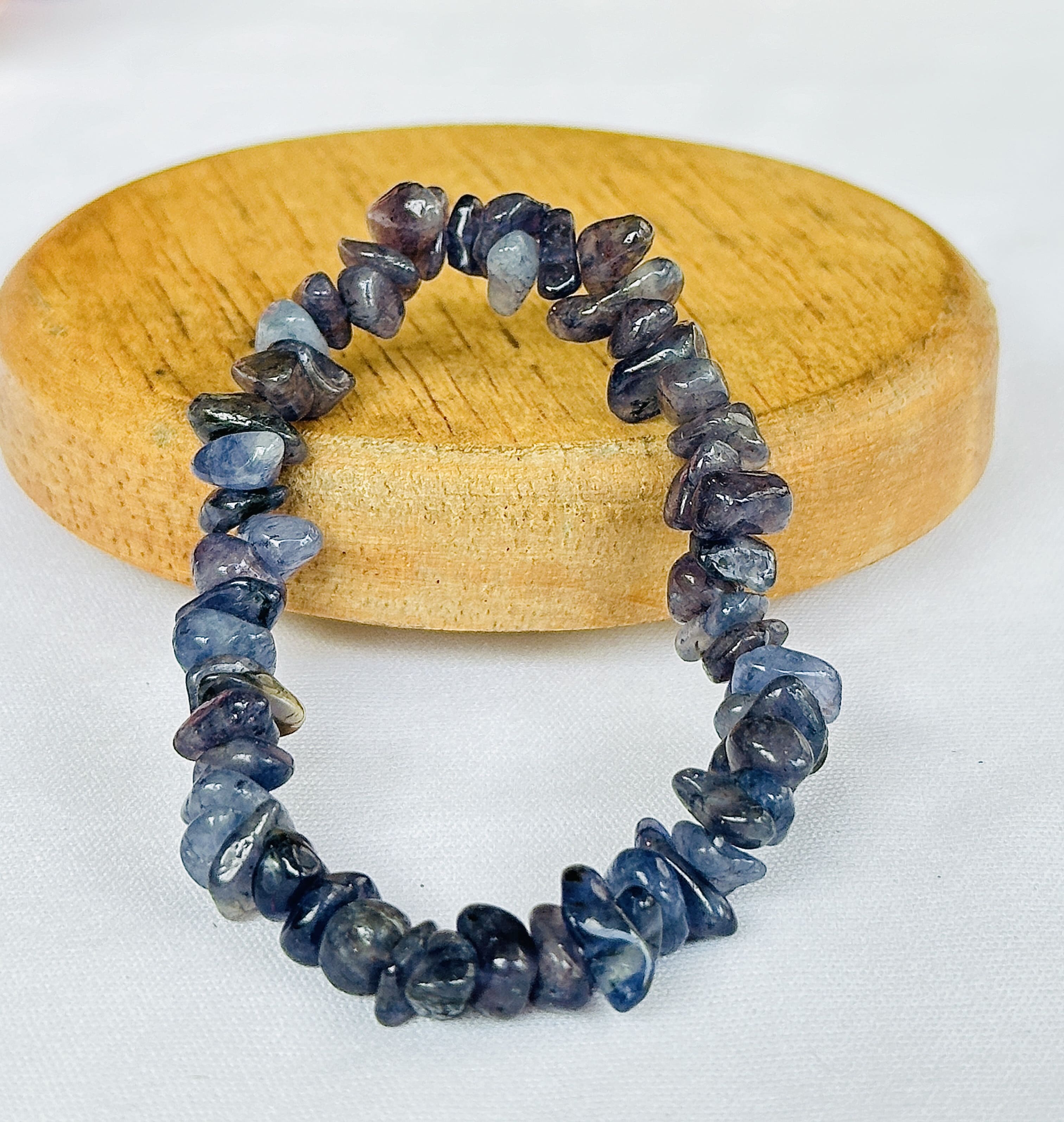 Lolite Raw Bracelet